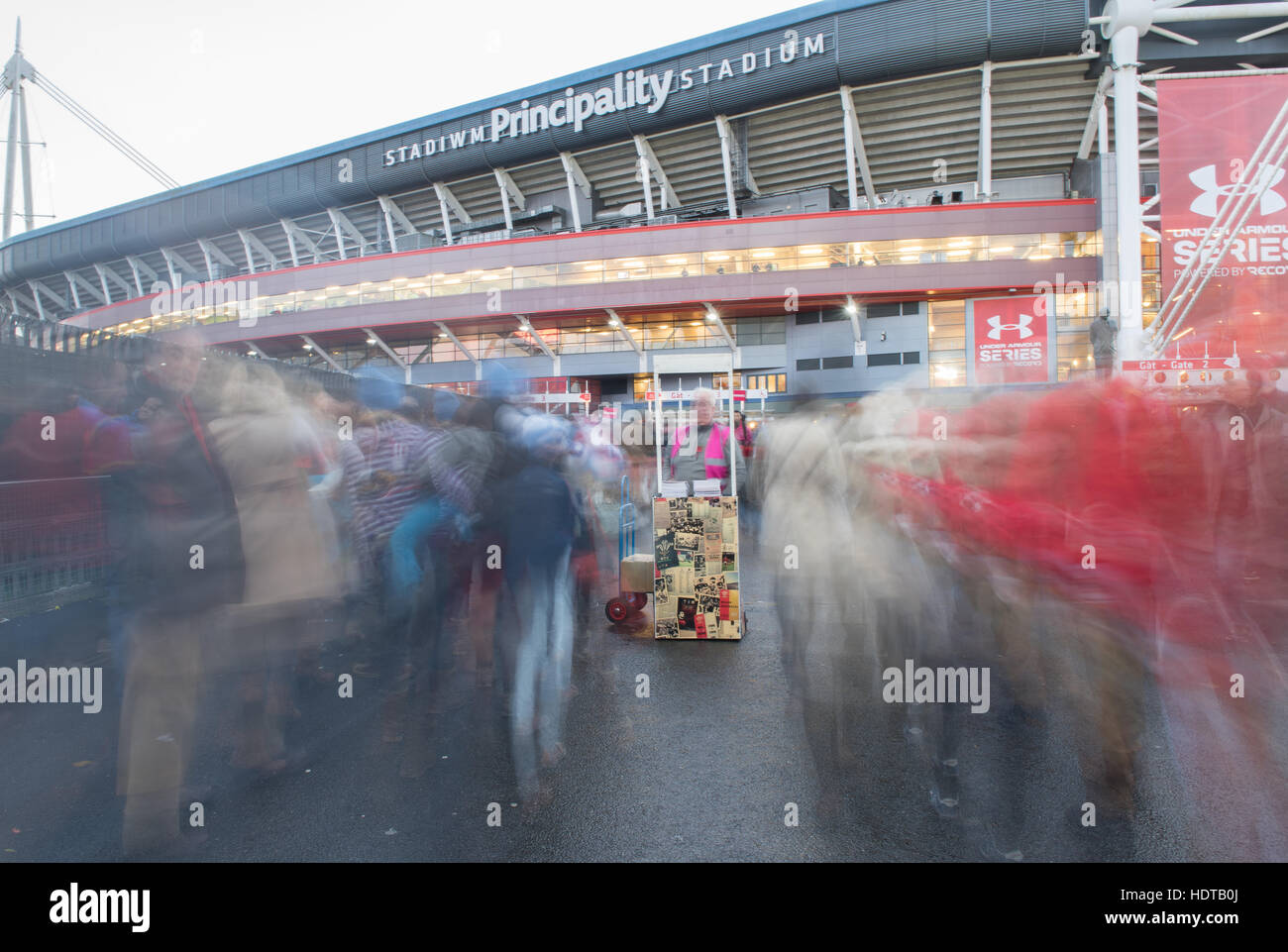 Welsh rugby team principality stadium hi-res stock photography and ...