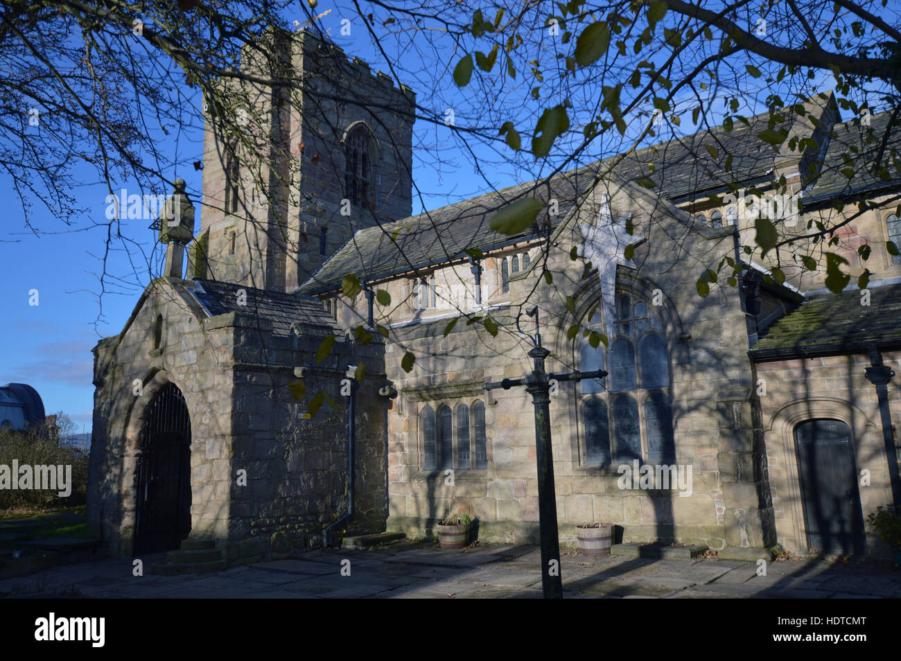 Colne Parish Church St Bartholomew's Pendle, Lancashire, England UK ...