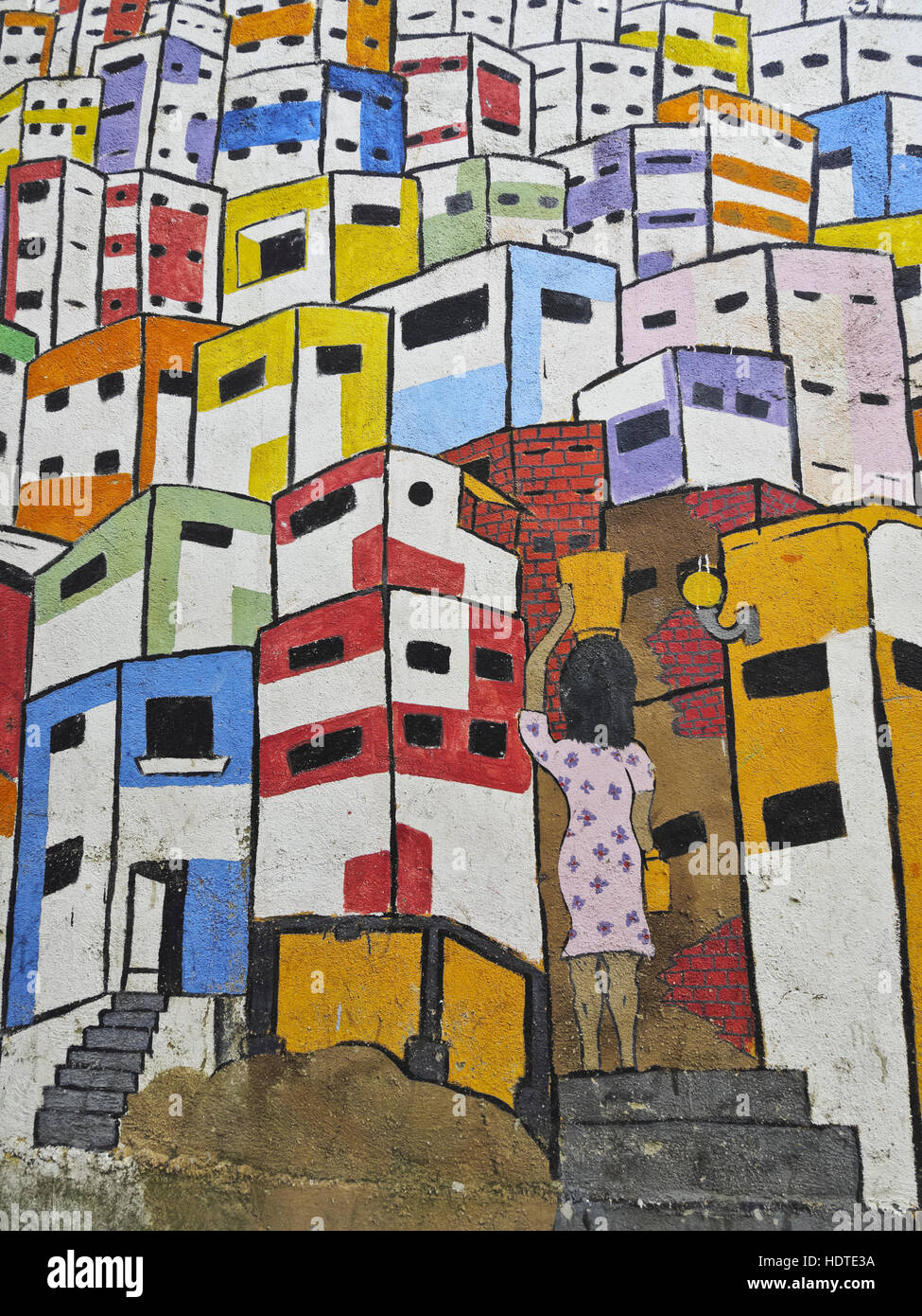 Favela painting hi-res stock photography and images - Alamy