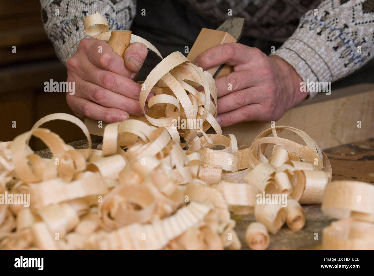 Hand crafted wood plane hi-res stock photography and images - Alamy