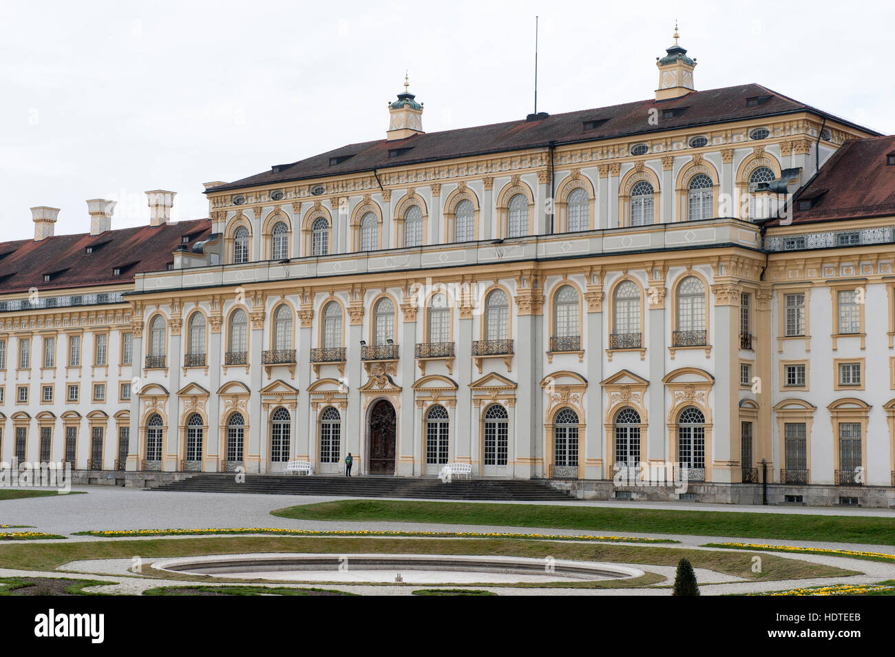 New Schleissheim Palace in Oberschleißheim, a suburb of Munich, Bavaria ...