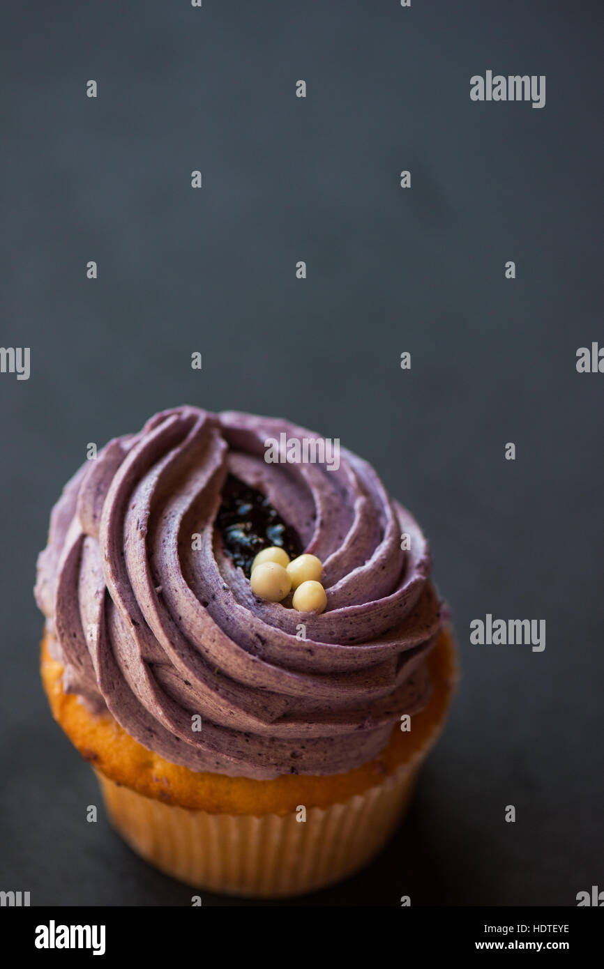 Cupcake desert cream Stock Photo - Alamy
