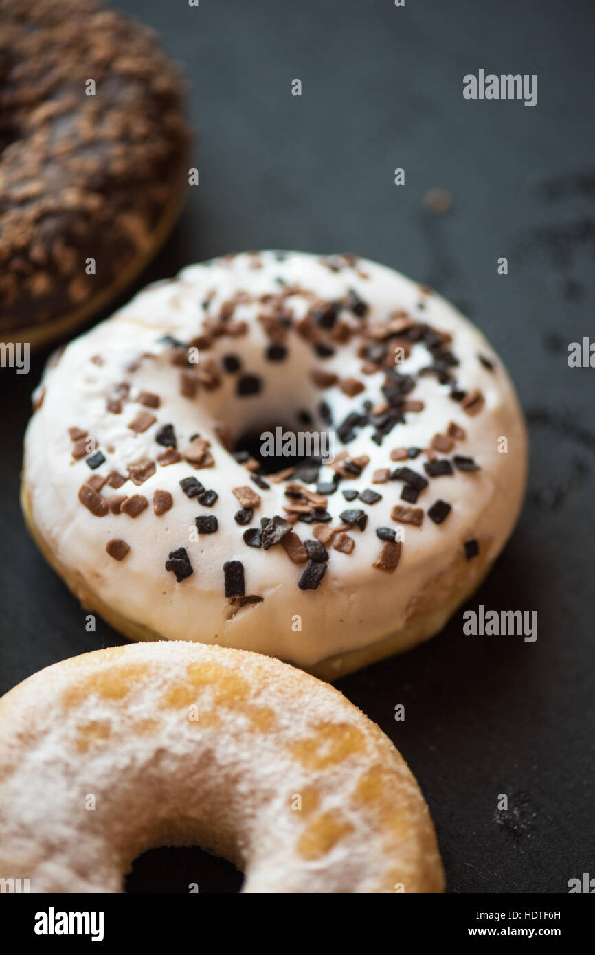 Set of donuts Stock Photo - Alamy