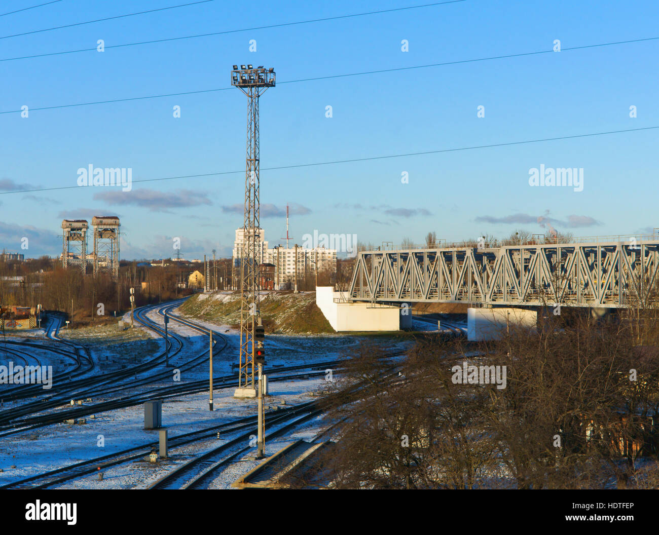 Railway infrastructure hi-res stock photography and images - Alamy