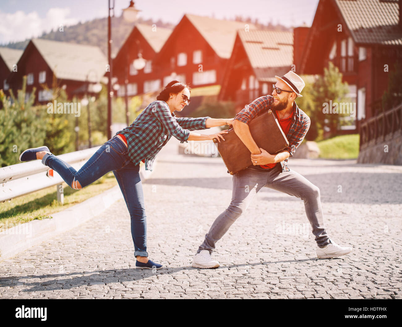 Fighting couple hi-res stock photography and images - Alamy