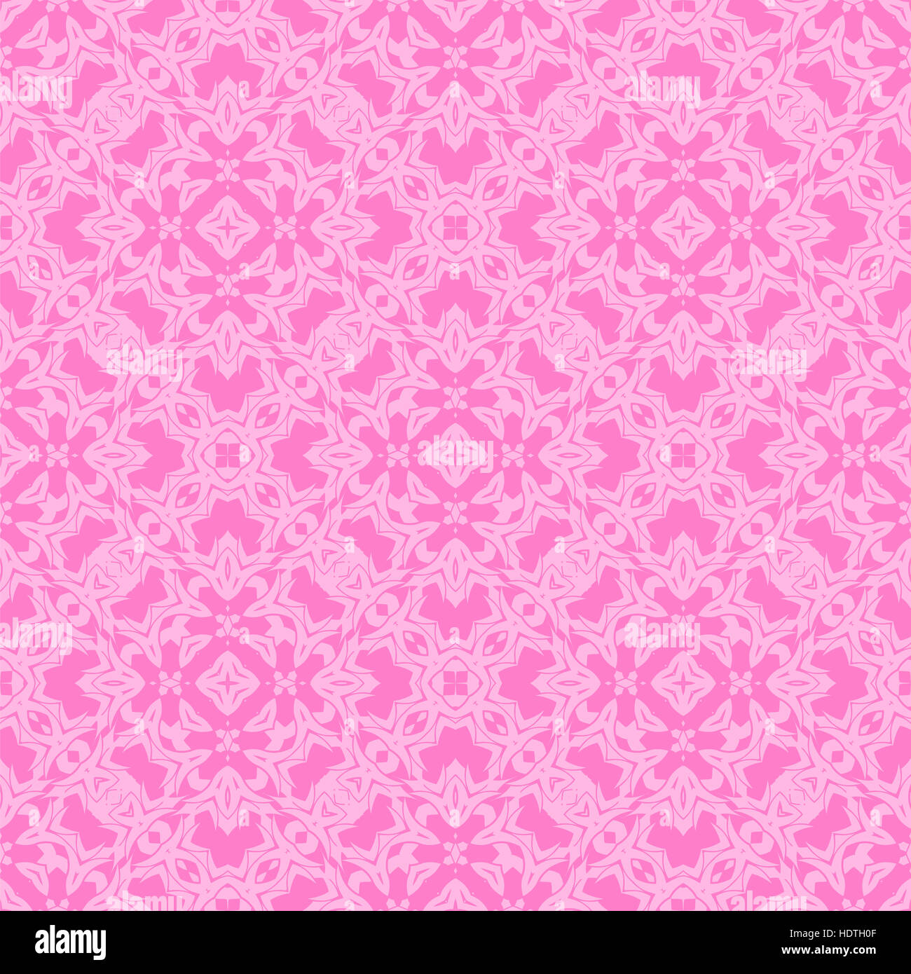 Pink Ornamental Seamless Line Pattern Stock Photo - Alamy
