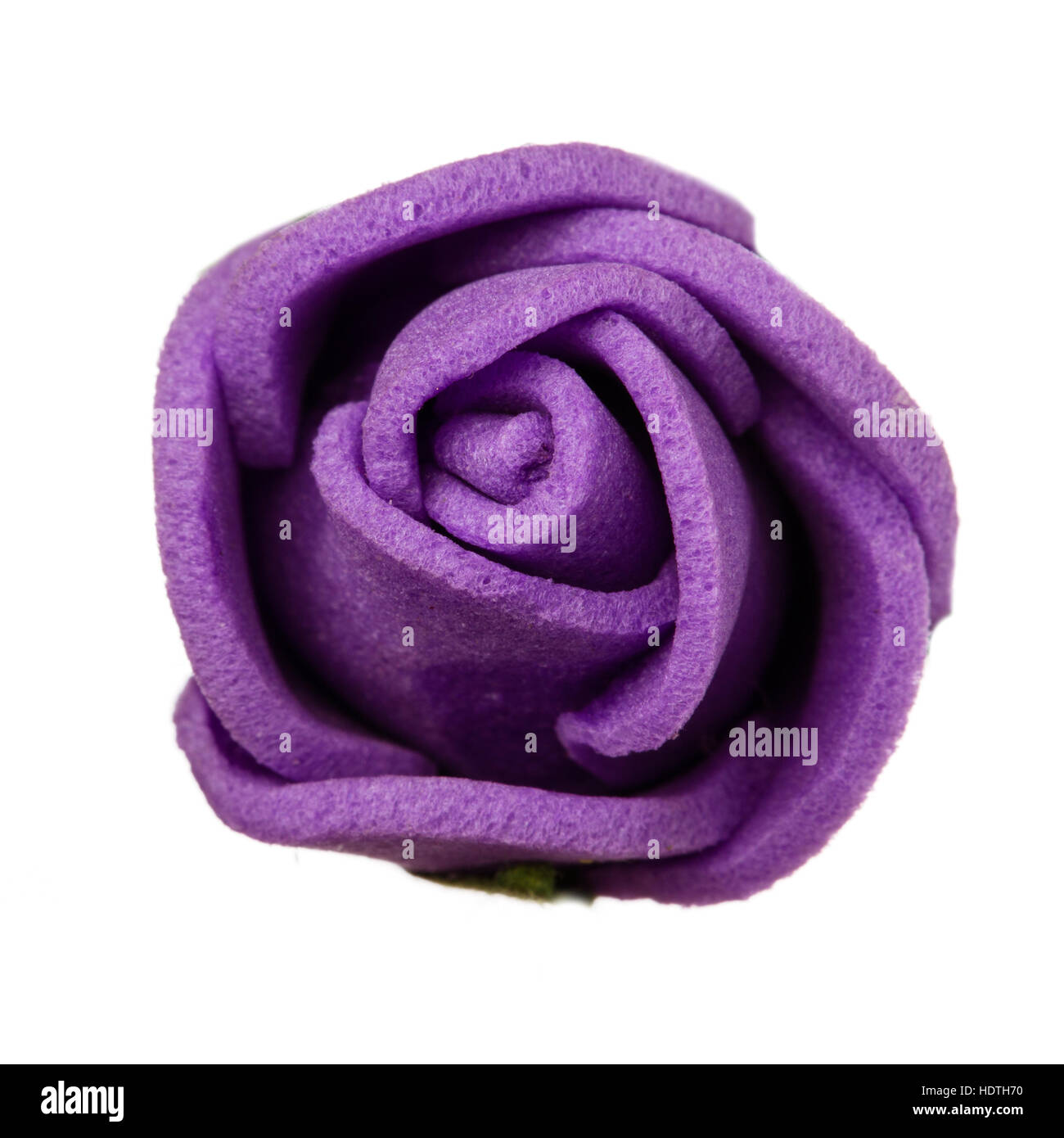 purple flower head isolated, beautiful decoration,top view Stock Photo ...