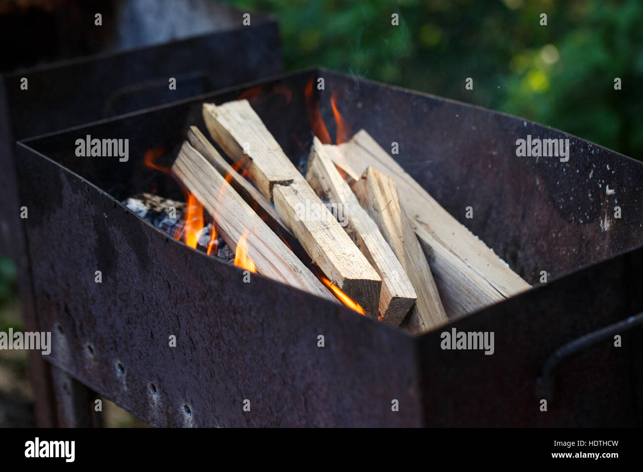 background of burning logs Stock Photo - Alamy