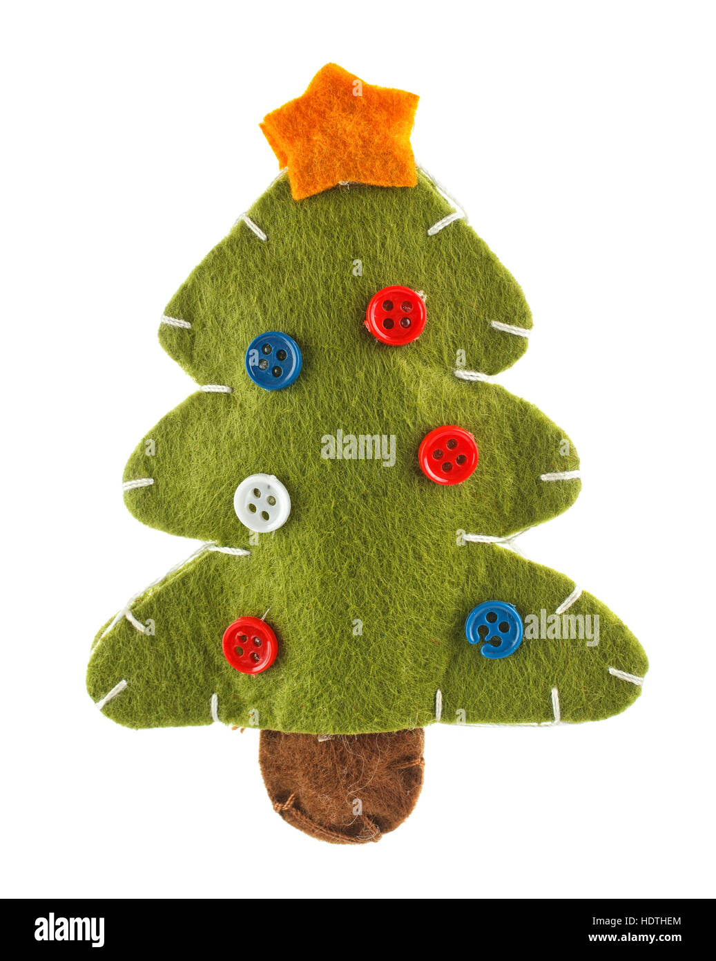Toy christmas tree decoration Cut Out Stock Images & Pictures - Alamy