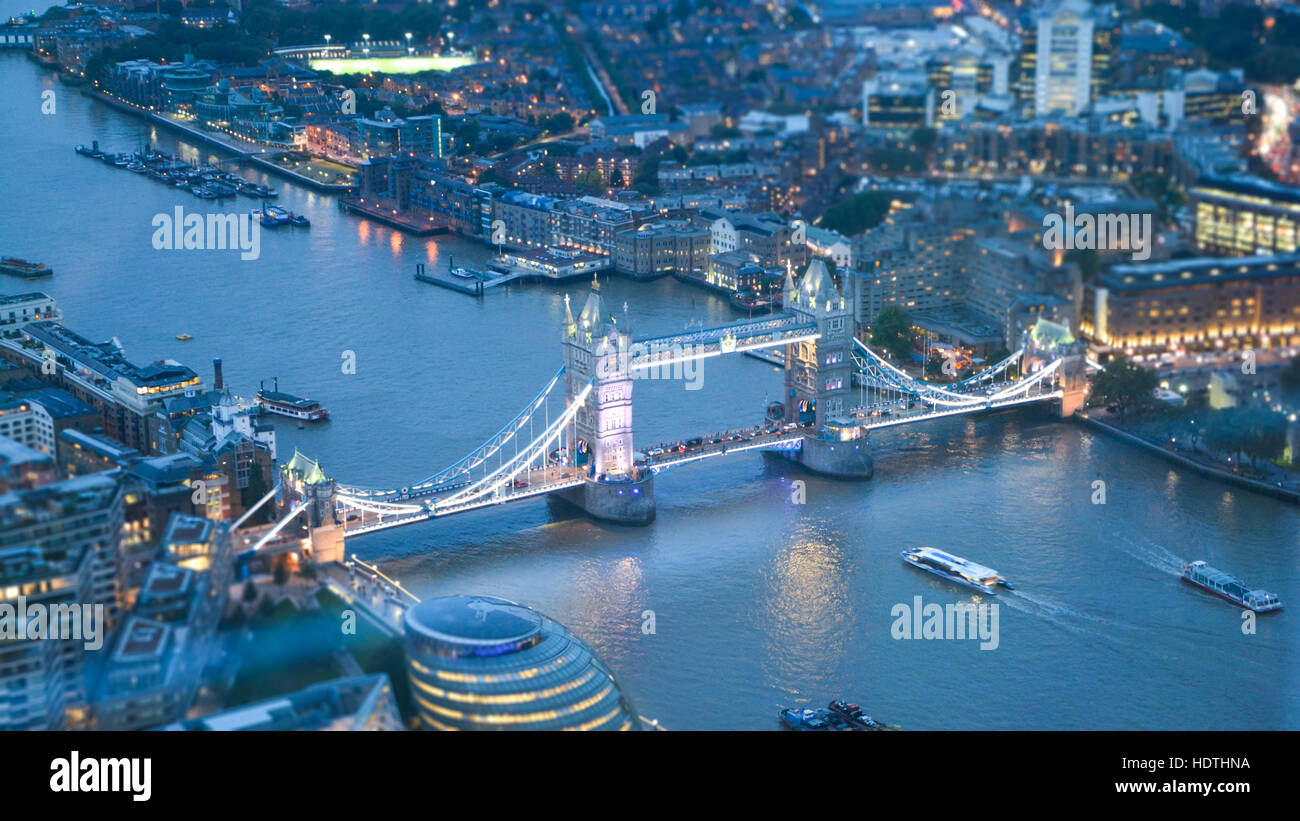 London from above Stock Photo - Alamy
