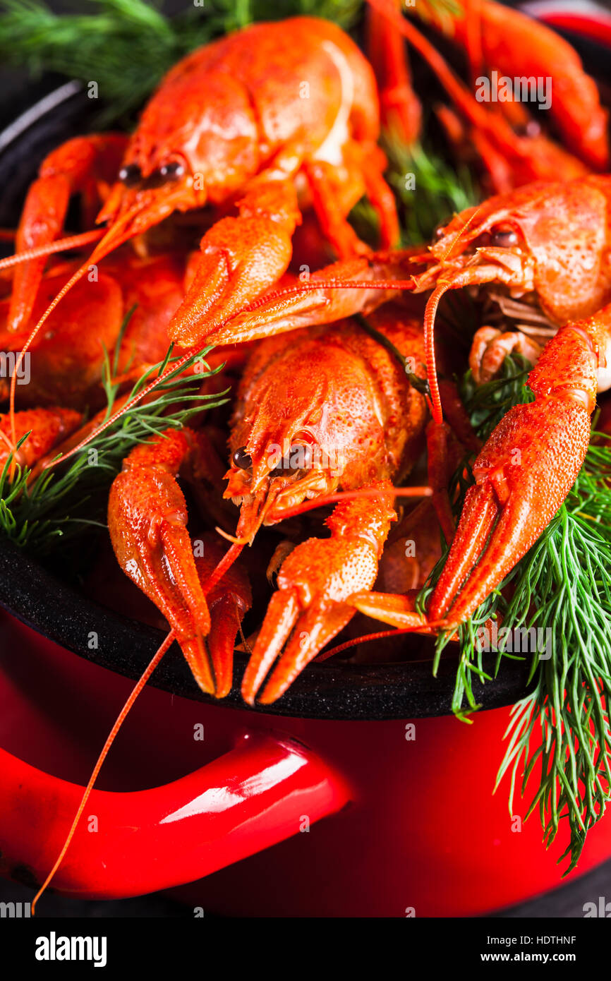 Boiled lobster close-up Stock Photo - Alamy