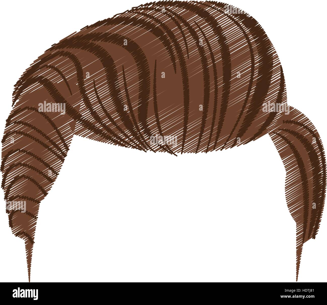 Isolated man hair design Stock Vector Image & Art - Alamy