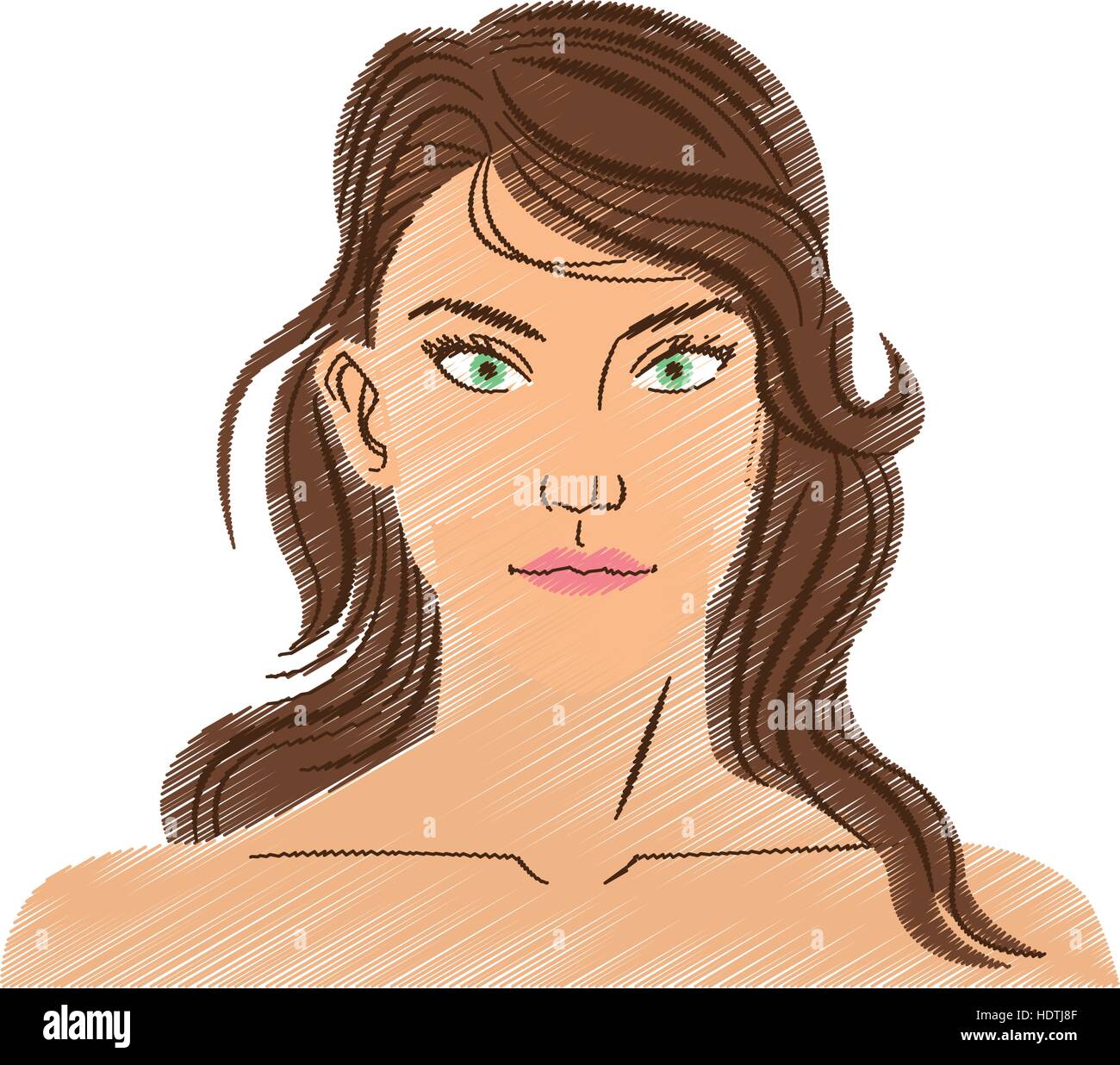 Isolated woman cartoon design Stock Vector Image & Art - Alamy