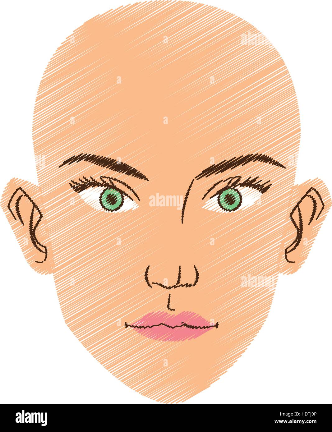 Isolated woman face cartoon design Stock Vector Image & Art - Alamy
