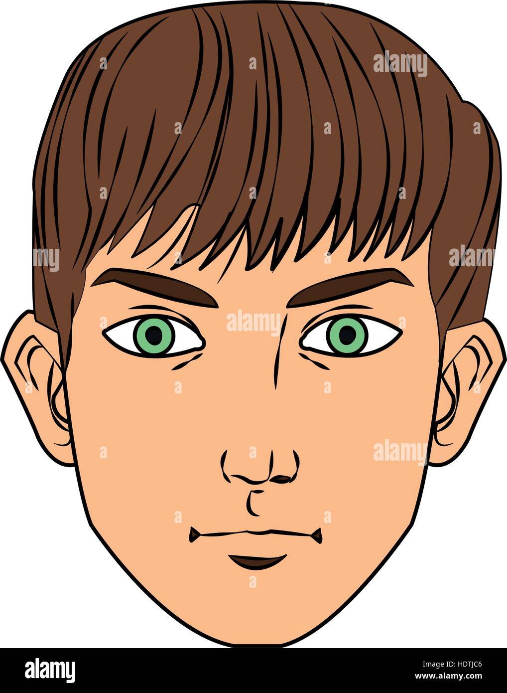 Isolated man cartoon design Stock Vector Image & Art - Alamy