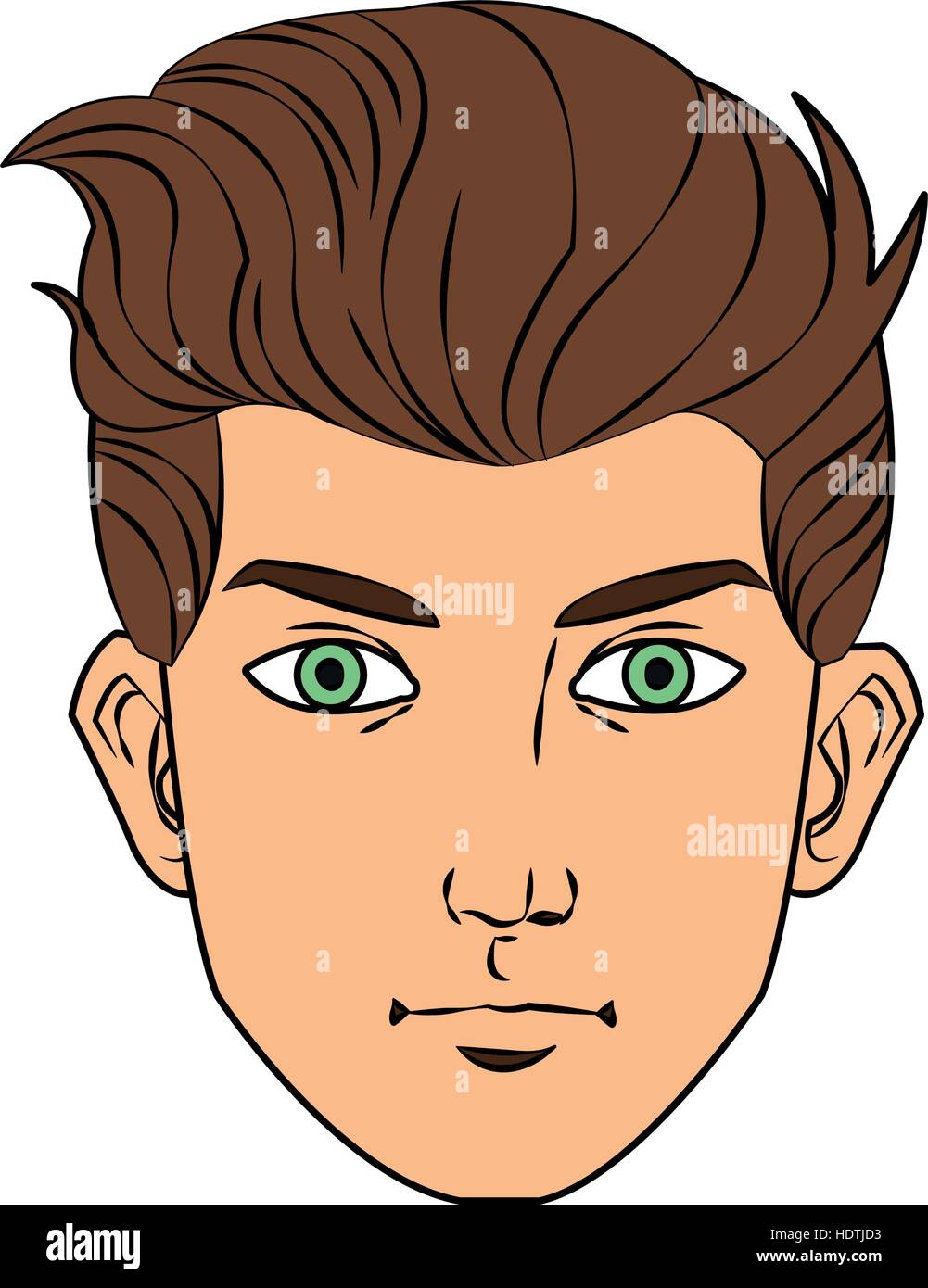 Isolated man cartoon design Stock Vector Image & Art - Alamy