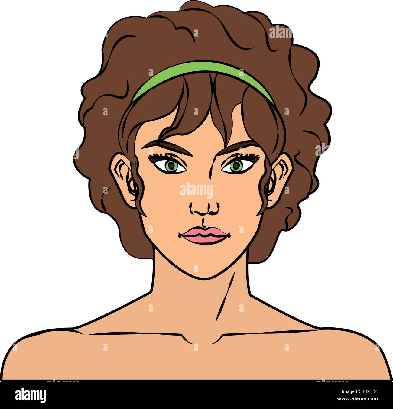 Isolated woman cartoon design Stock Vector Image & Art - Alamy