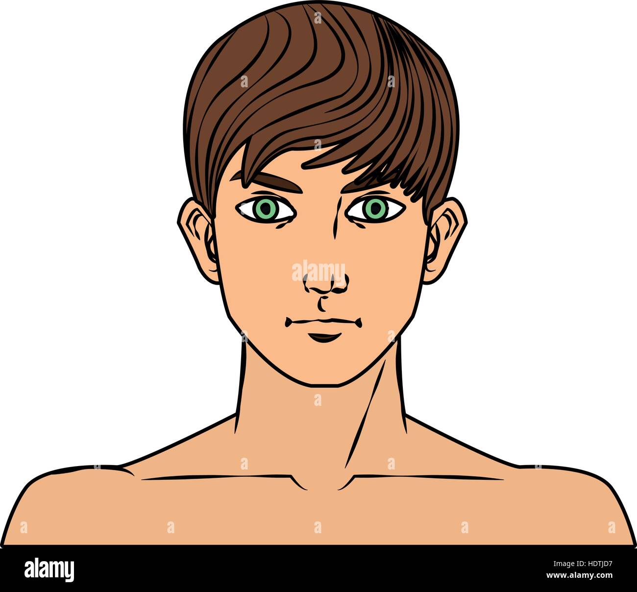 Isolated man cartoon design Stock Vector Image & Art - Alamy