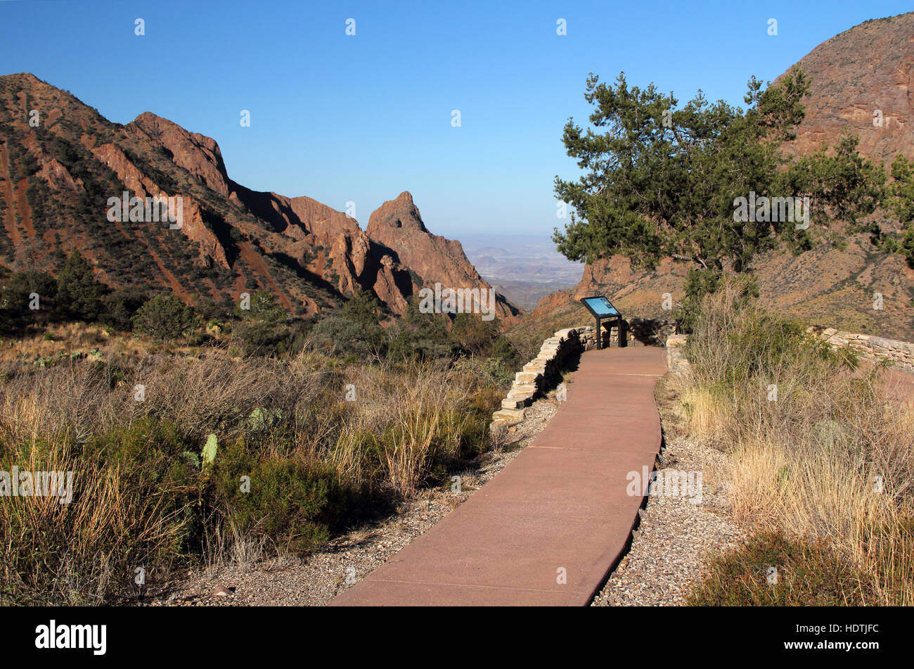 Window Trail in Big Bend National park, Texas Stock Photo - Alamy