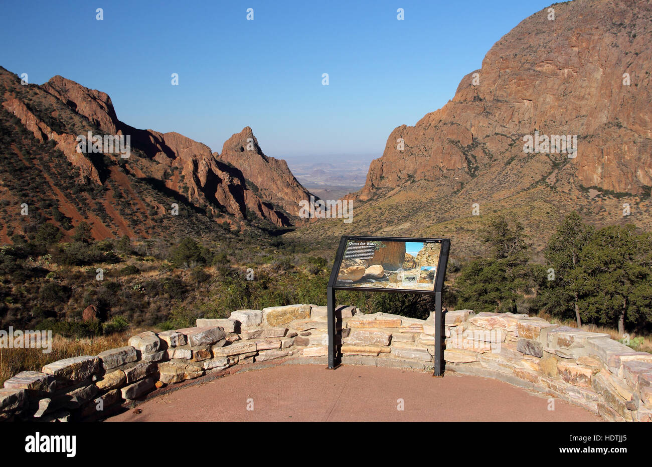 Window Trail in Big Bend National park, Texas Stock Photo - Alamy