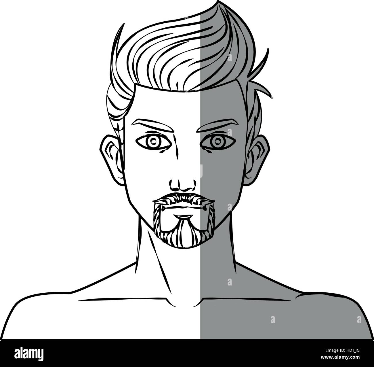 Isolated man cartoon design Stock Vector Image & Art - Alamy