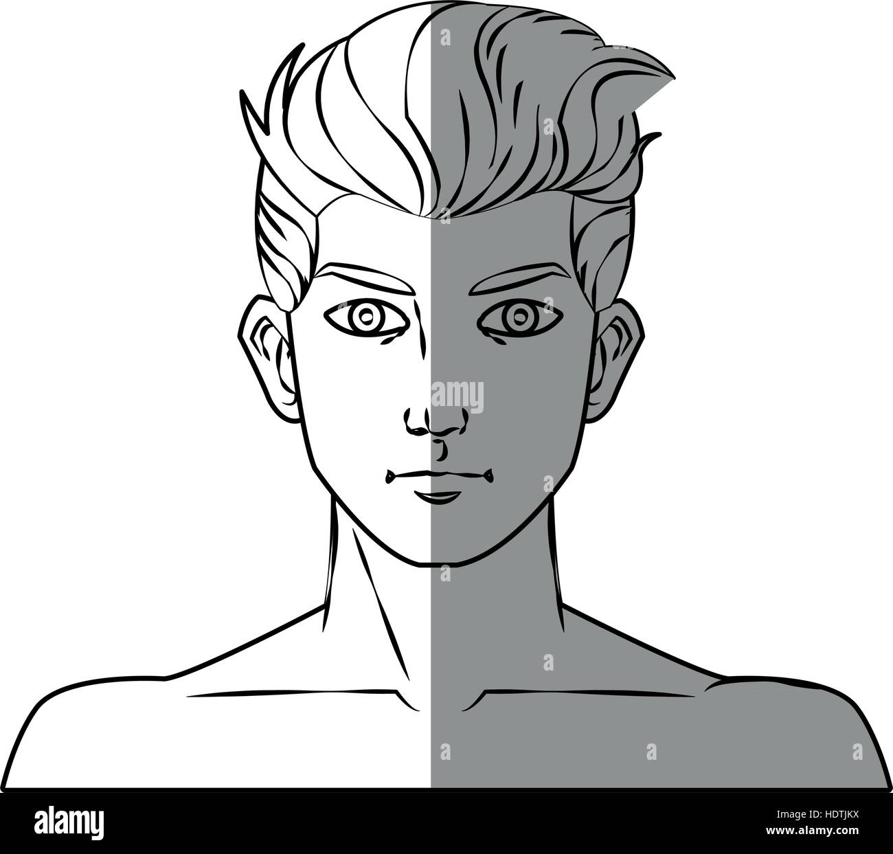 Isolated man cartoon design Stock Vector Image & Art - Alamy