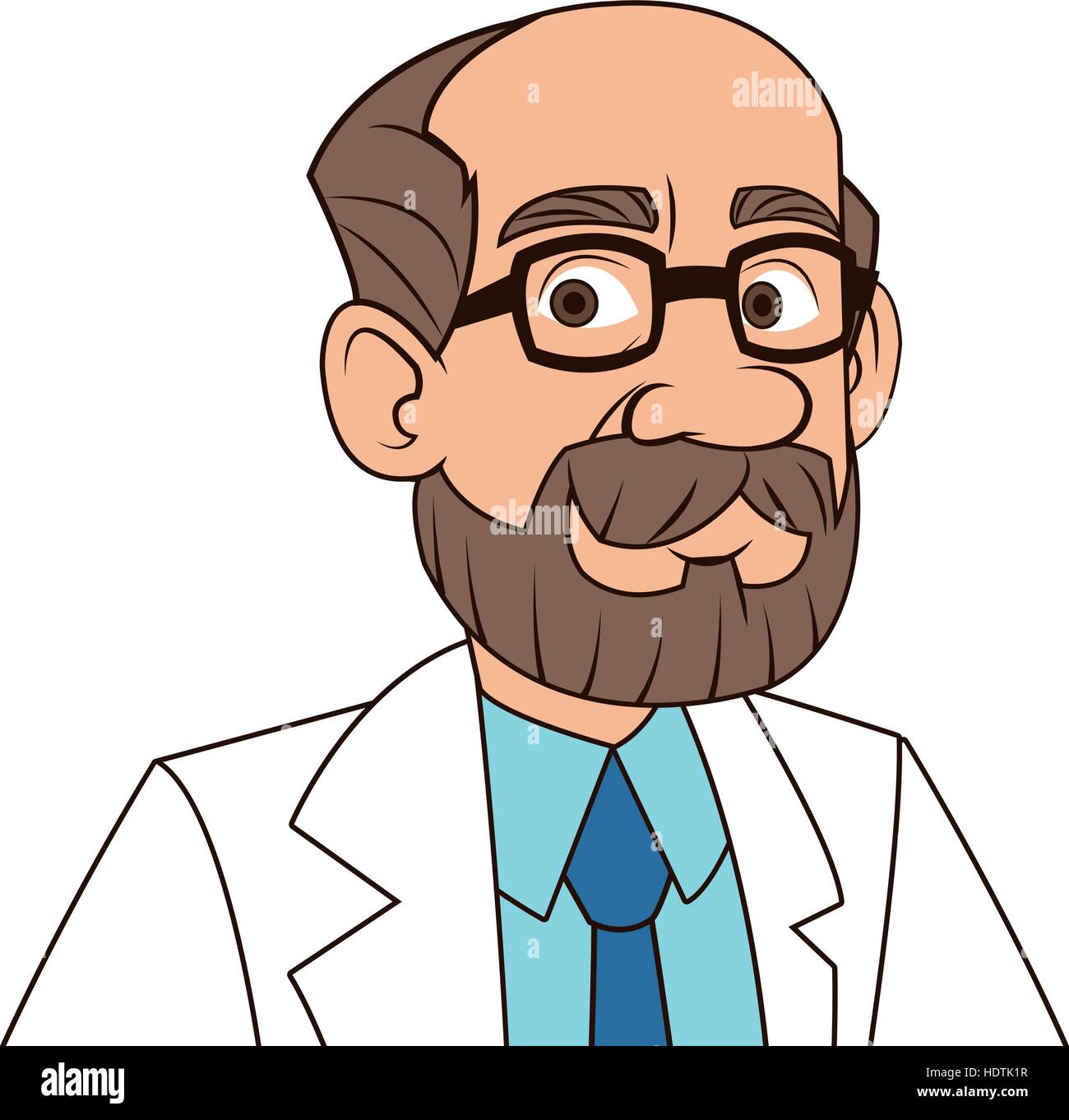 Isolated doctor cartoon design Stock Vector Image & Art - Alamy