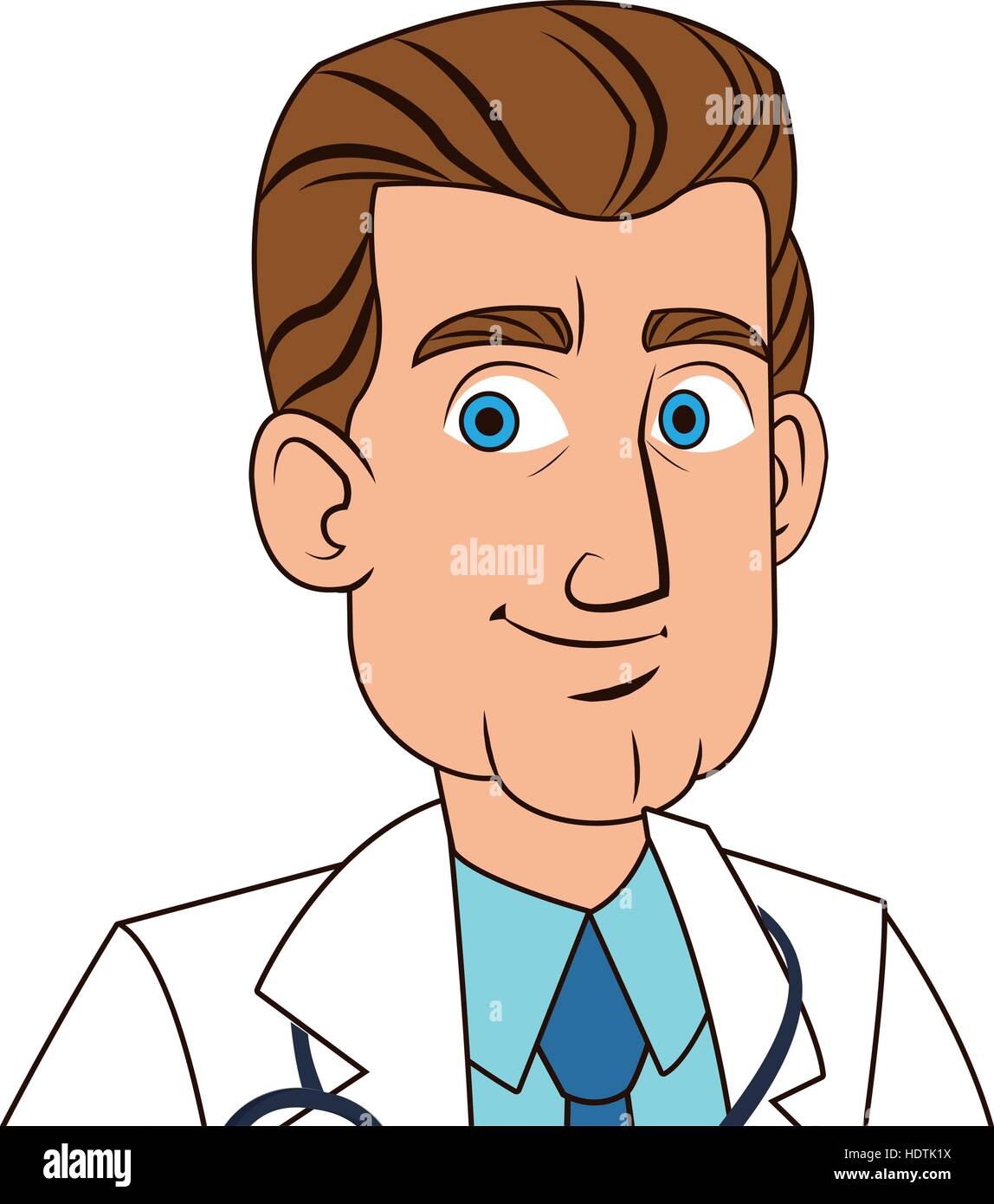 Isolated doctor cartoon design Stock Vector Image & Art - Alamy