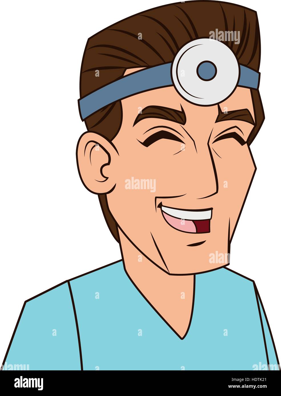 Isolated doctor cartoon design Stock Vector Image & Art - Alamy