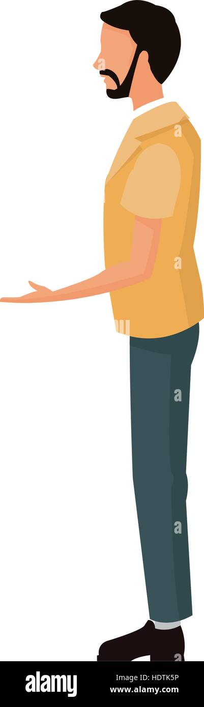 Isolated man cartoon design Stock Vector Image & Art - Alamy