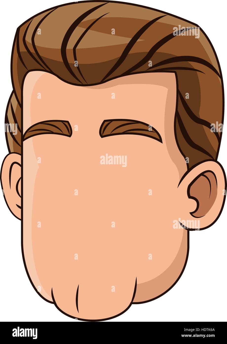 Isolated man cartoon design Stock Vector Image & Art - Alamy