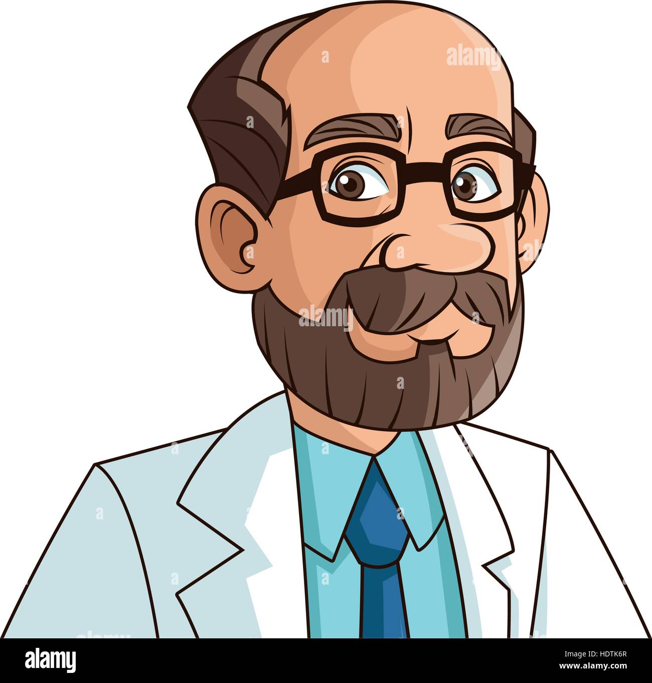 Isolated doctor cartoon design Stock Vector Image & Art - Alamy