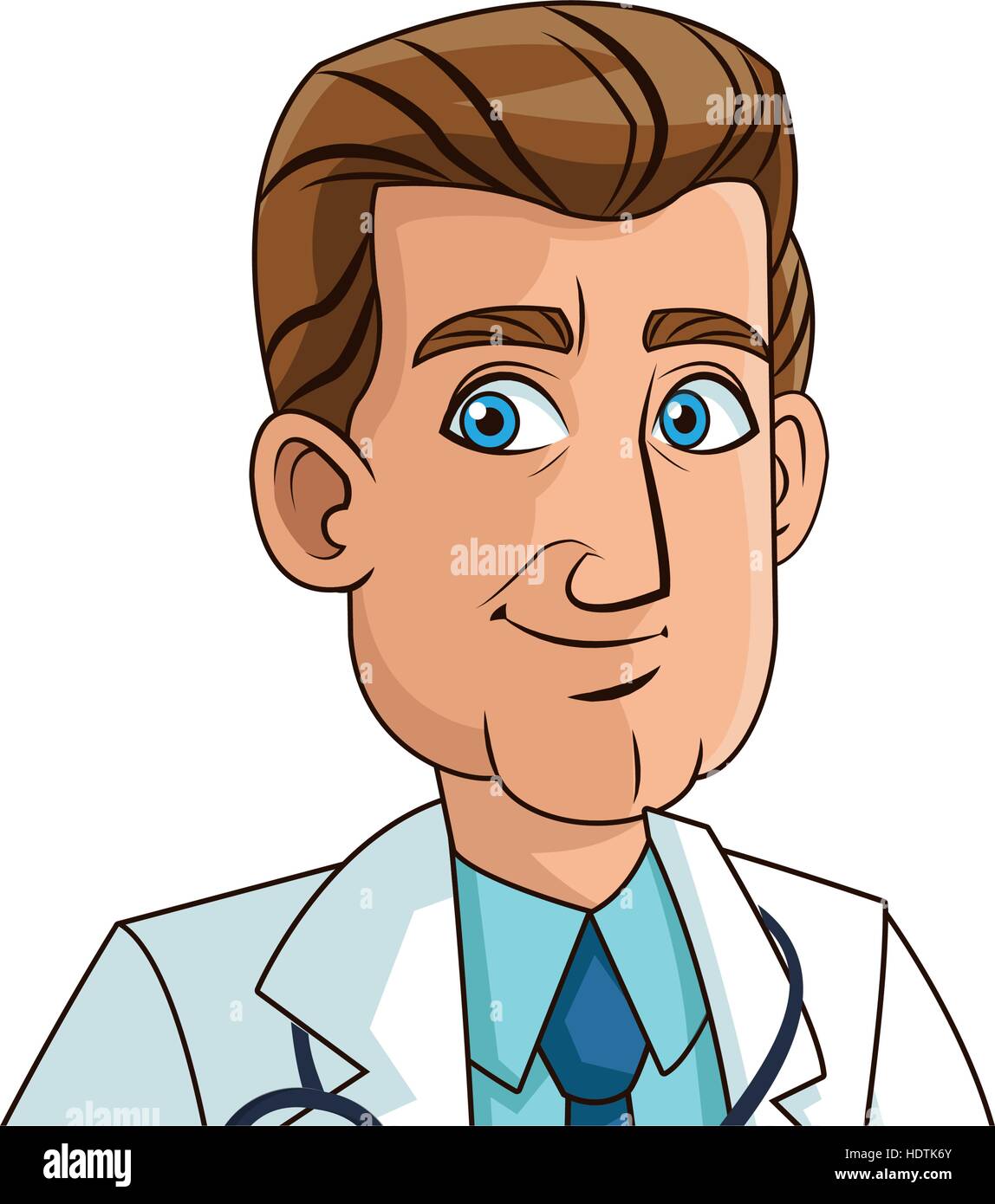 Isolated doctor cartoon design Stock Vector Image & Art - Alamy