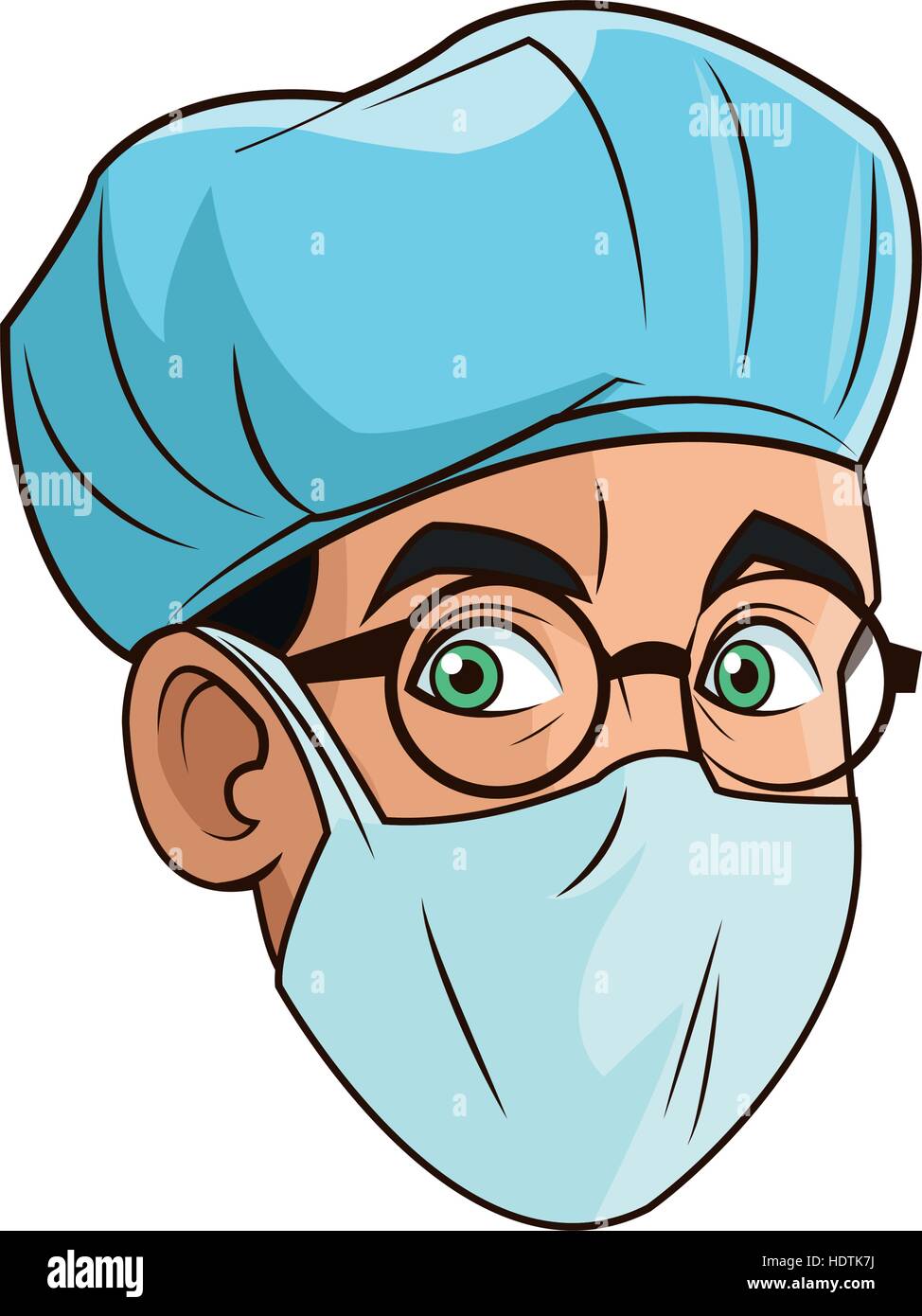Isolated doctor cartoon design Stock Vector Image & Art - Alamy