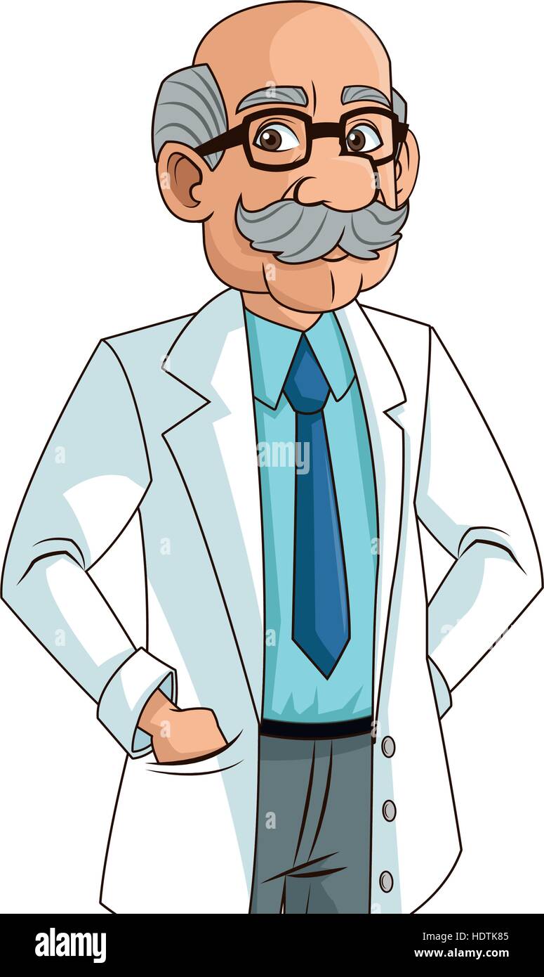 Isolated doctor cartoon design Stock Vector Image & Art - Alamy