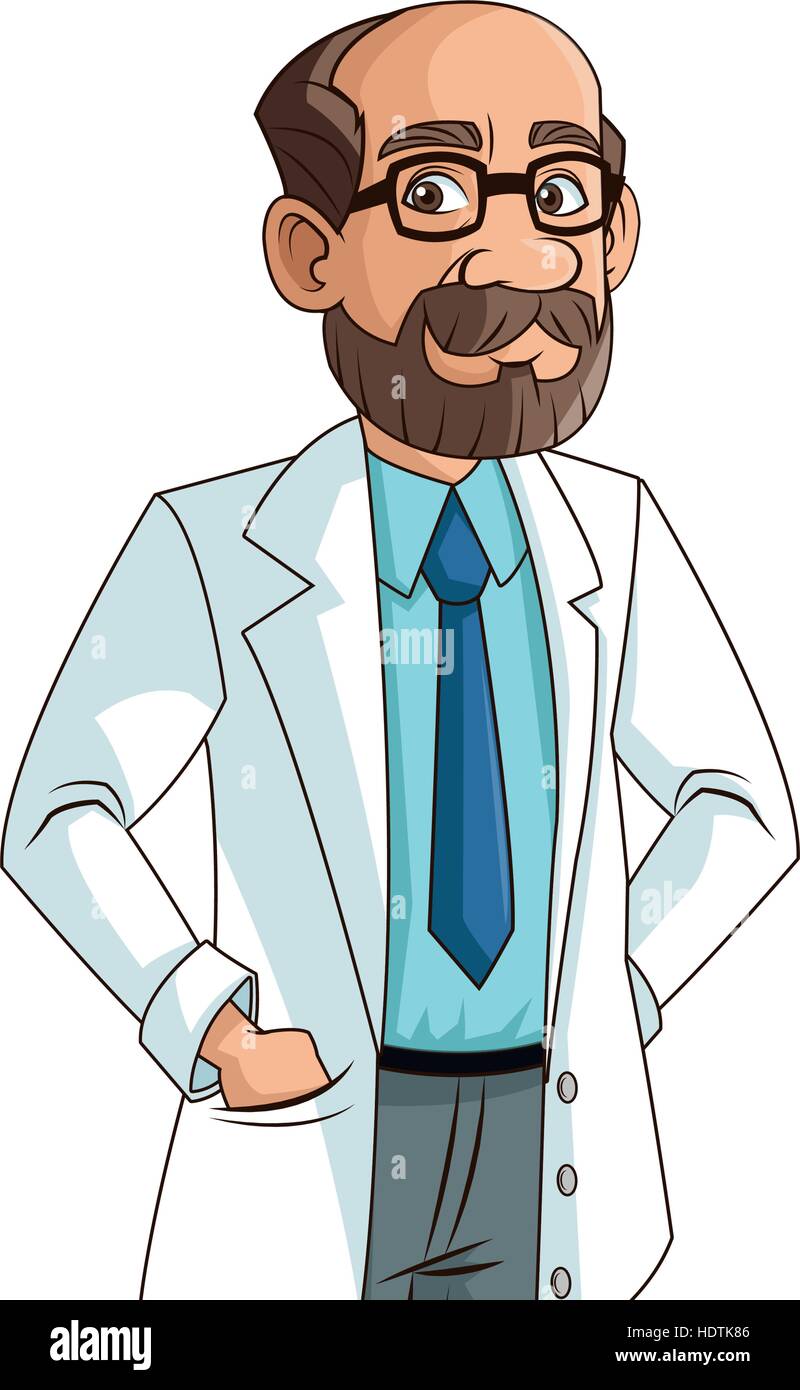 Isolated doctor cartoon design Stock Vector Image & Art - Alamy