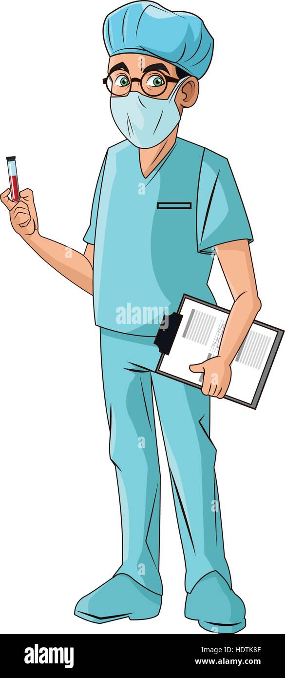 Isolated doctor cartoon design Stock Vector Image & Art - Alamy