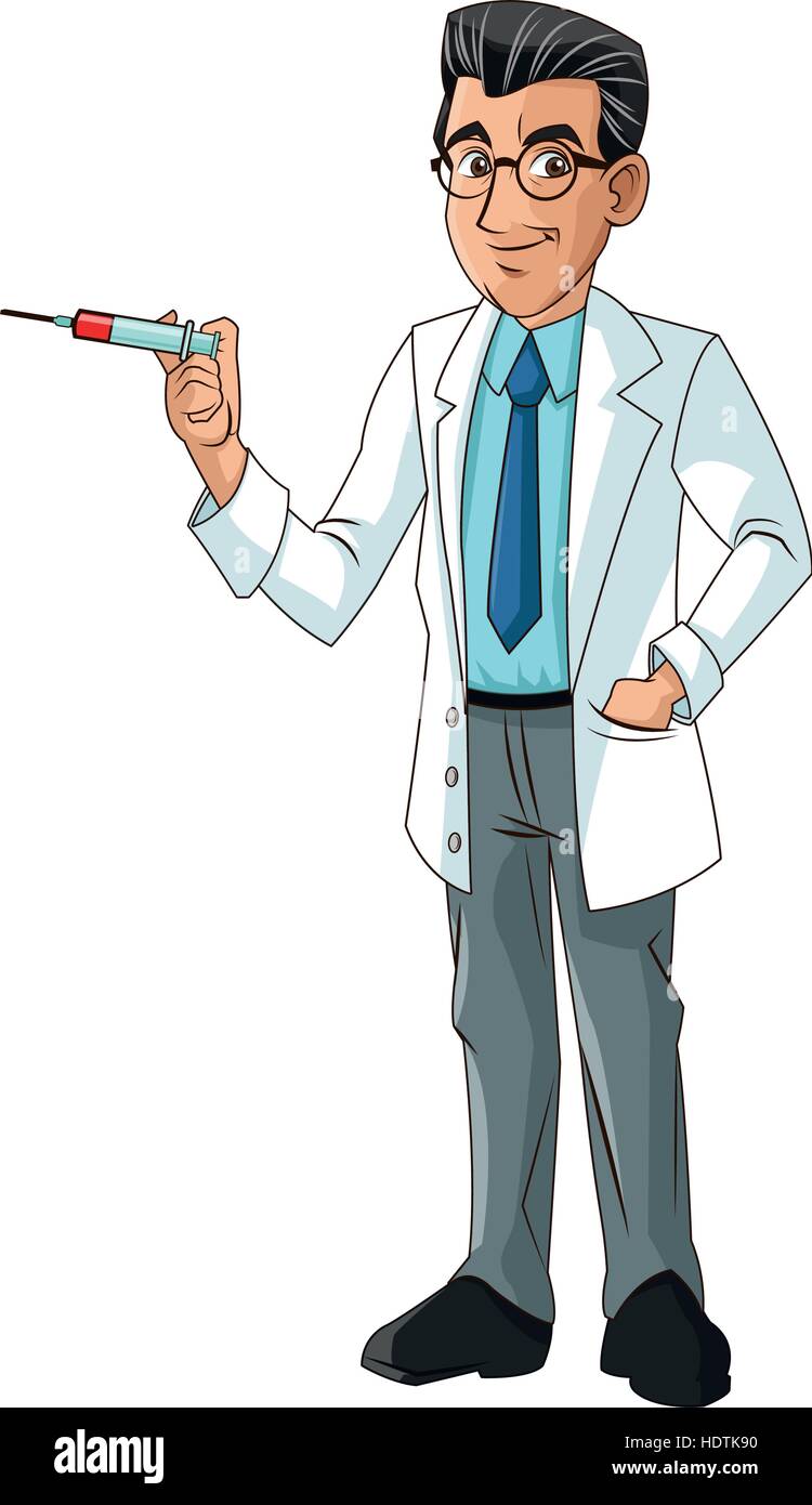 Isolated doctor cartoon design Stock Vector Image & Art - Alamy
