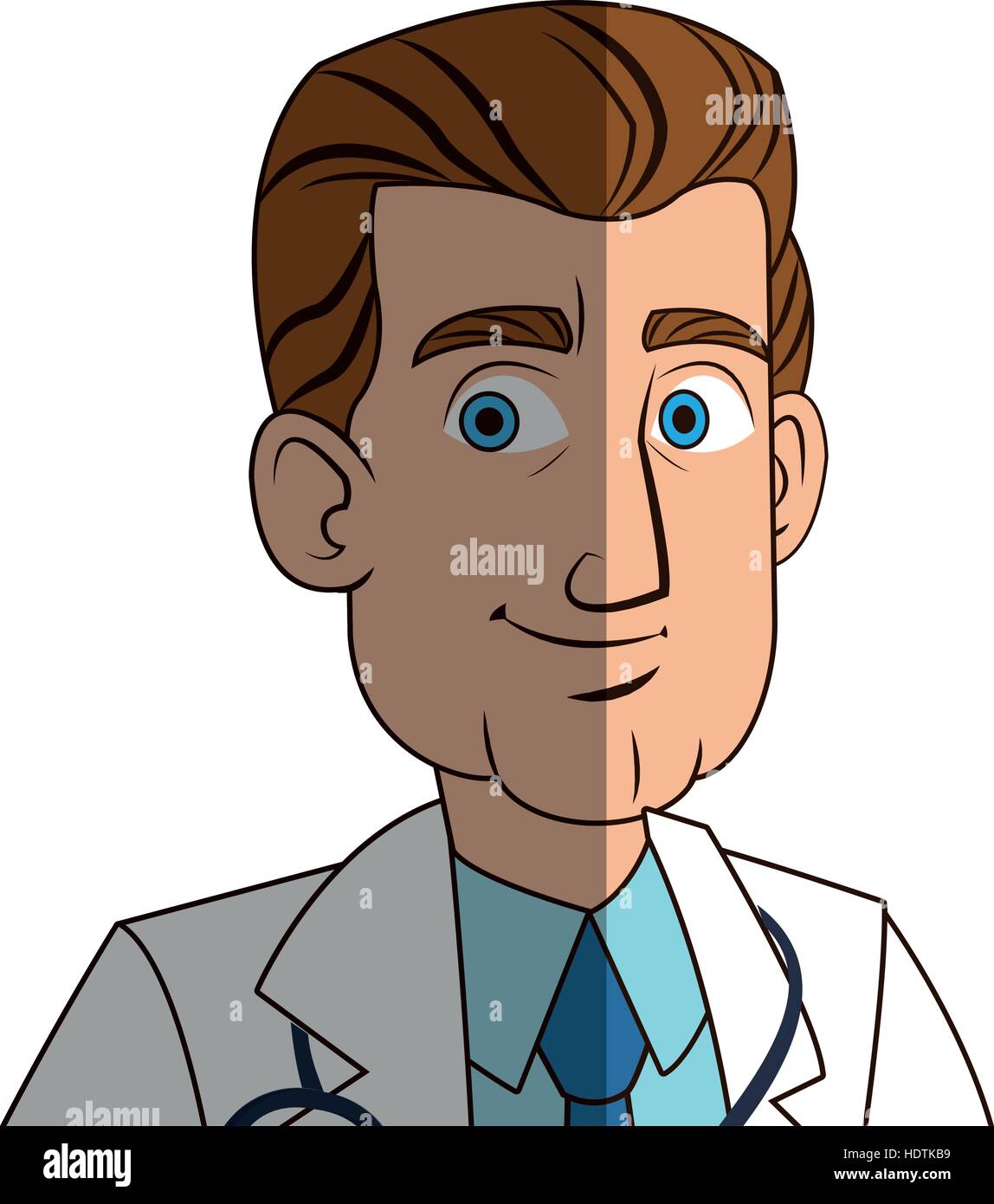 Isolated doctor cartoon design Stock Vector Image & Art - Alamy