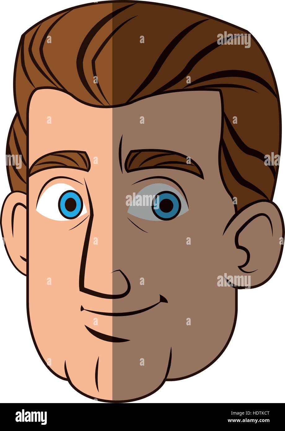 Isolated man cartoon design Stock Vector Image & Art - Alamy