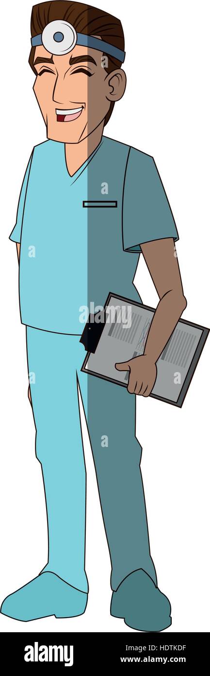 Isolated doctor cartoon design Stock Vector Image & Art - Alamy