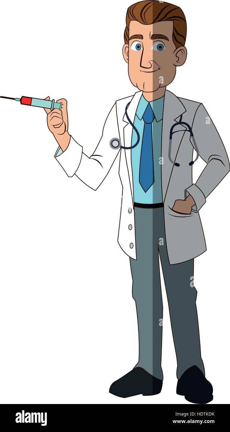 Isolated doctor cartoon design Stock Vector Image & Art - Alamy