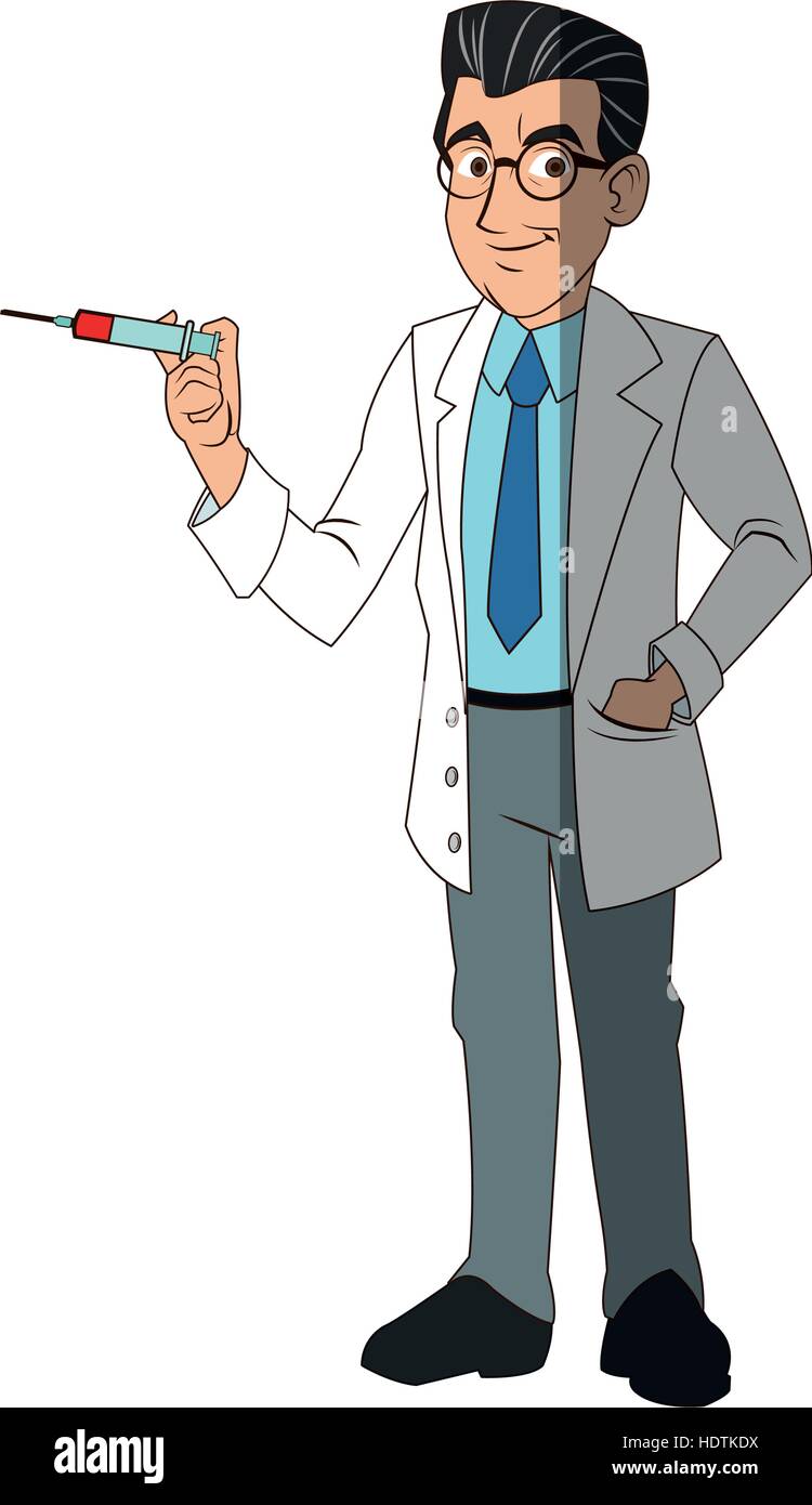 Isolated doctor cartoon design Stock Vector Image & Art - Alamy