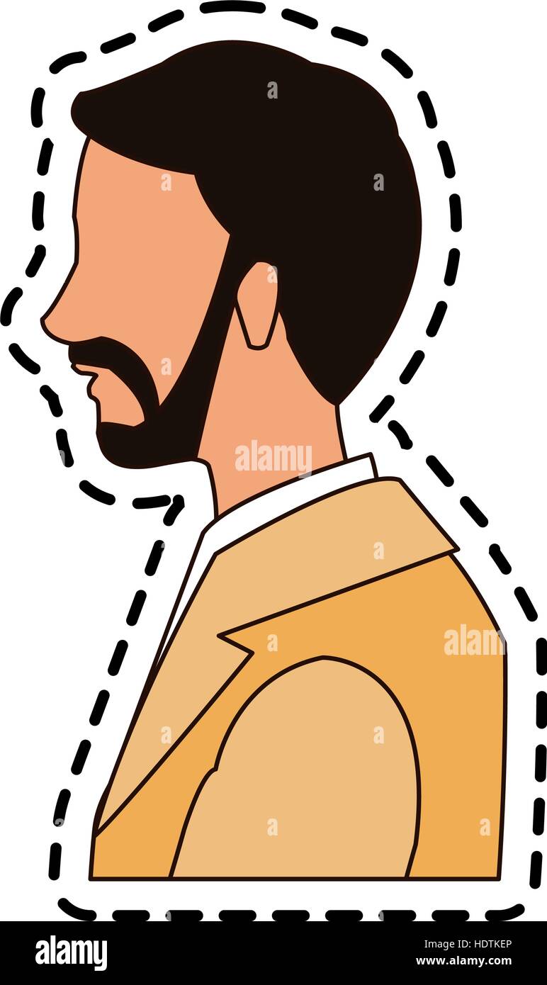 Isolated man cartoon design Stock Vector Image & Art - Alamy