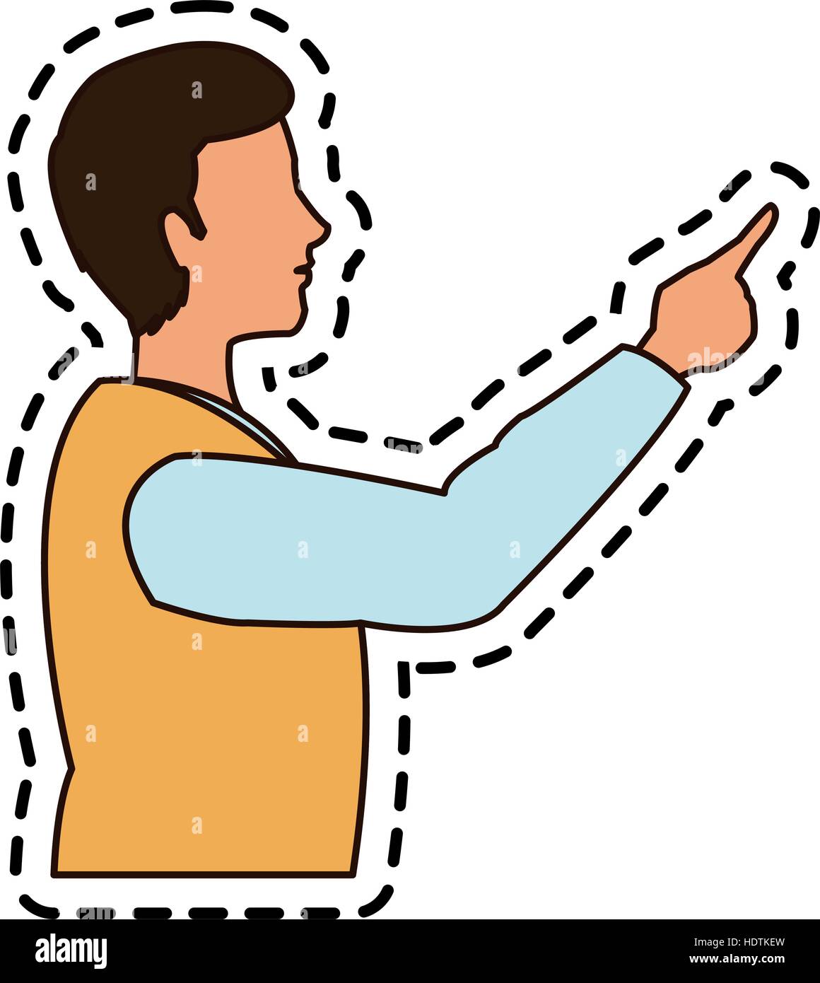 Isolated man cartoon design Stock Vector Image & Art - Alamy