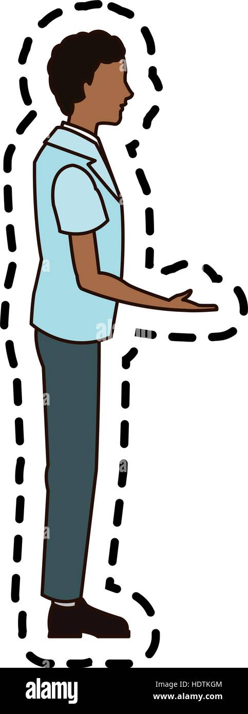 Isolated man cartoon design Stock Vector Image & Art - Alamy