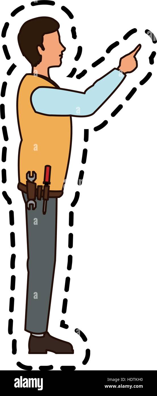 Isolated man cartoon design Stock Vector Image & Art - Alamy