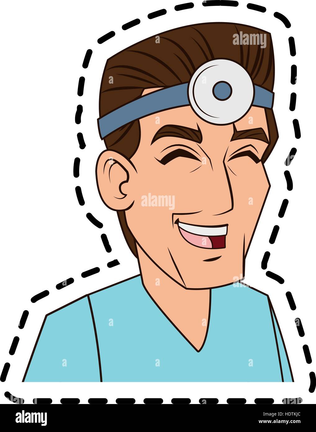 Isolated doctor cartoon design Stock Vector Image & Art - Alamy