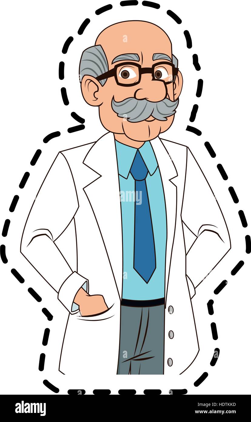 Isolated doctor cartoon design Stock Vector Image & Art - Alamy