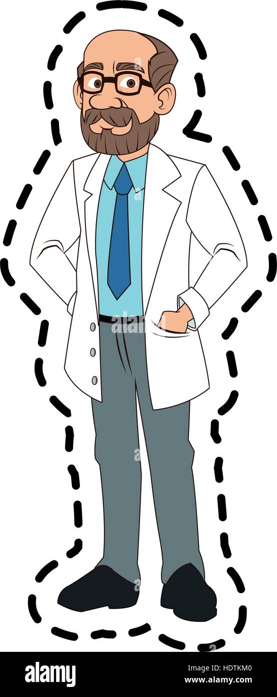 Isolated doctor cartoon design Stock Vector Image & Art - Alamy
